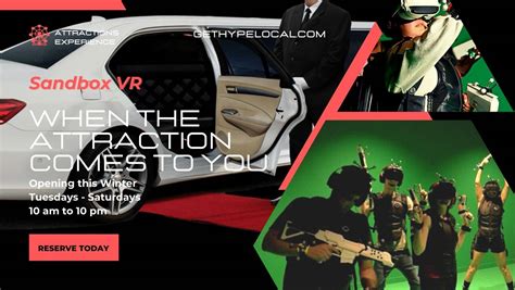 Sandbox VR Experience Fridays - Get Hype Local