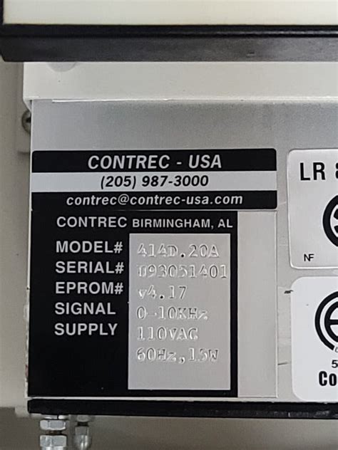 New Contrec 414d20a Batch Controller 414 V417 W Enclosure 414d20a — Premiumplc