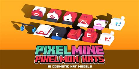 Pixelmine Pixelmon Hat Models Mcmodels