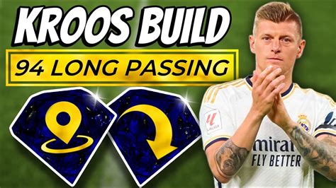 Long Range Passing And Shooting Best Kroos Cm Build In Fc 24 Clubs Youtube