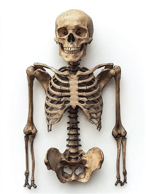 Photo Of Day Of The Deth Full Body Of Human Skeleton Model In Anatomy