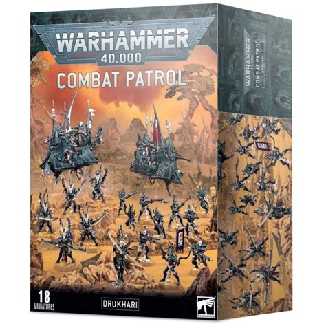 Warhammer 40k Combat Patrol Drukhari Jogo De Tabuleiro
