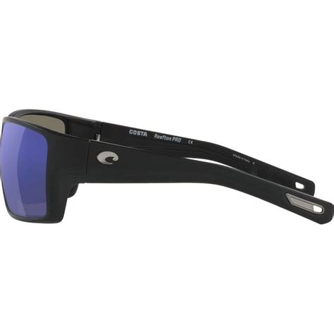 Costa Del Mar Reefton Pro Black Blue Polarised Sunglasses