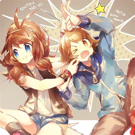 Hilda And Hilbert Black Pokemon Pokemon Firered Pokemon