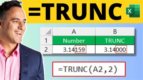 How To Truncate Numbers With Trunc In Excel Myexcelonline