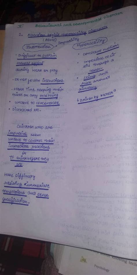 Notes On Psychology Class 12 Notes Learnpick India