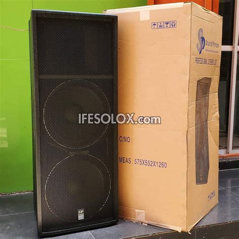 Sound Prince Sp 125 Dual 15 Inch Passive Mid Range Loudspeakers Bran