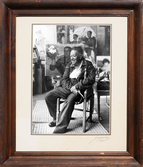Robert Werling Porträt Von Ansel Adams Signierte Schwarz Weiß