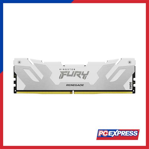 Kingston 16gb Ddr5 6000mt S Fury Renegade Memory Module White Pc Express