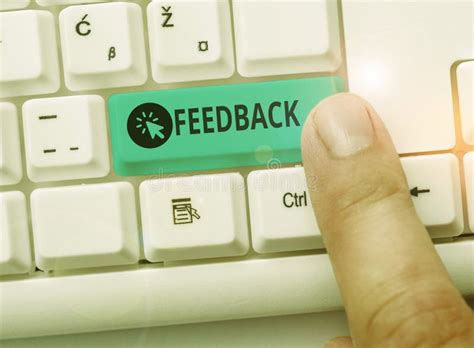 Word Writing Text Feedback Business Concept For Information About Reactions To Product