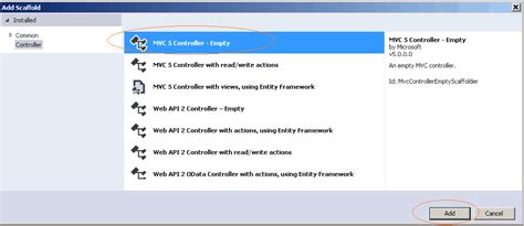 Create ASP NET MVC Application In C And Visual Studio