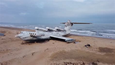 Caspian Sea Monster The Giant Russian Ekranoplan Aka Caspian Sea