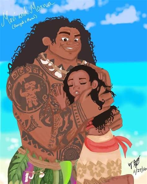 Moana And Maui Hugging Disney Moana Art Disney Moana Moana