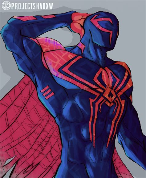 Spiderman 2099 Miguel Ohara By Projectshadxw On Deviantart