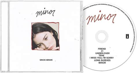 Gracie Abrams Minor Cd Discobole Gr