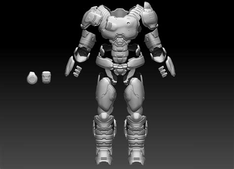 3d File Doom Suit 3d Cosplay Kit 🎭・3d Printable Model To Download・cults