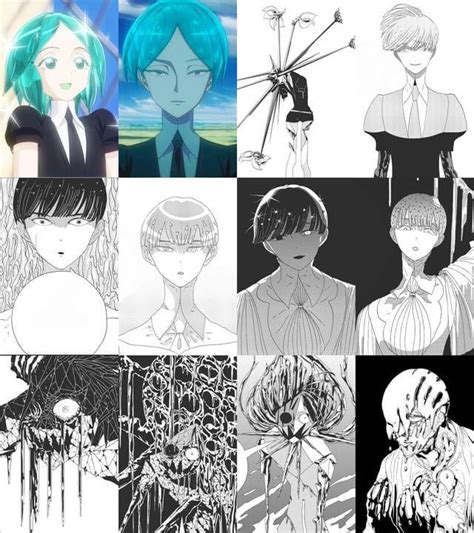 The Way Phoss Design Shifts Over The Course Of Land Of The Lustrous To