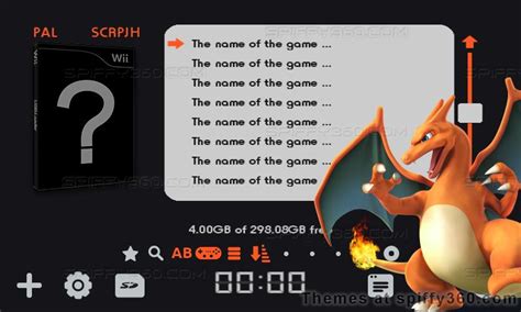 USB Loader GX Theme FireRed GBAtemp Net The Independent Video Game Community
