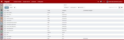 check out the fully automated odoo module for payroll management