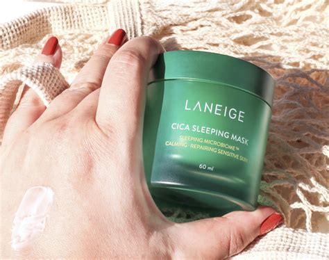 Review Laneige Cica Sleeping Mask Microbiome Friendly Skin Saviour