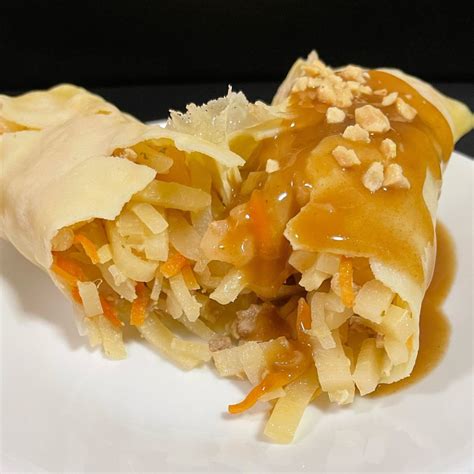 Lumpiang Ubod Heart Of Palm Fresh Spring Roll Pleasantly Plumped