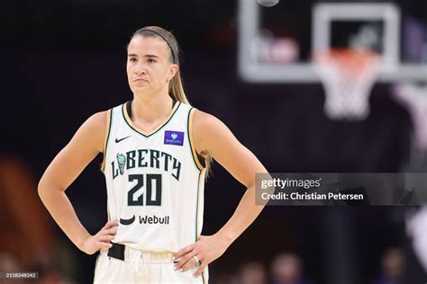 Sabrina Ionescu Of The New York Liberty During The Wnba Game At News