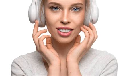 Sexy Female Headphones Stock Photos Royalty Free Sexy Female Headphones Images Depositphotos