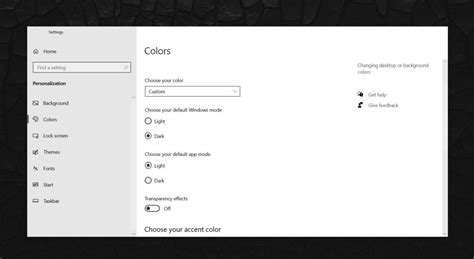How To Fix Show Color On Taskbar Greyed Out On Windows