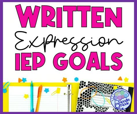 Iep Goal Ideas Artofit