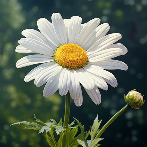 Premium Photo Daisy Wild Flower Realistic Ai Generated Pictures