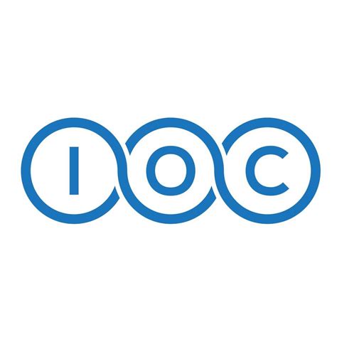 Ioc Letter Logo Design On White Background Ioc Creative Initials Letter Logo Concept Ioc