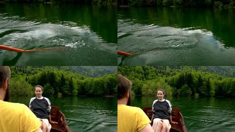 夫妇在湖上划船 视频素材下载 编号 12392071 光厂 Vj师网