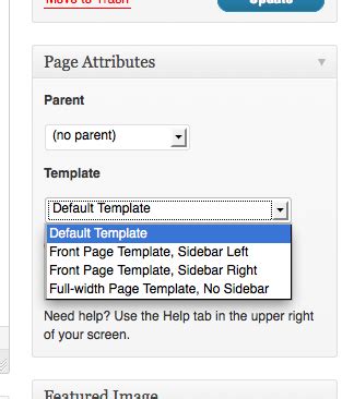 Php Set WordPress Default Template WordPress Development Stack Exchange