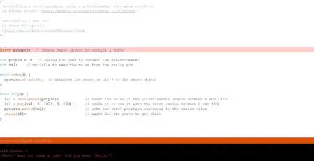 Arduino Error Does Not Name A Type How To Fix Electronicshacks