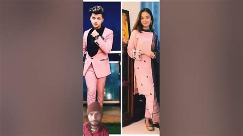 Riyaz Ali And Anushka Sen Same Colour💃 Dress 👗new Whatsapp Status Youtube