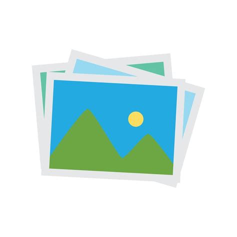 Set Of Many Stacked Pictures Isolated Gallery And Datasets Concept