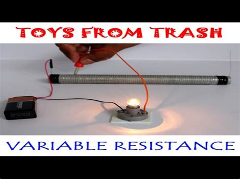 Electricity The Inside Of A Variable Resistor