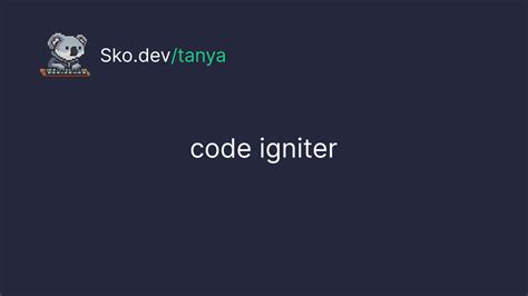 Code Igniter Forum Coding Indonesia
