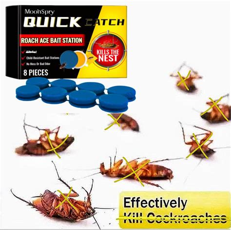 The Sniper Forroaches Safe Home Solutionfor Trap Gel Bait Stickers