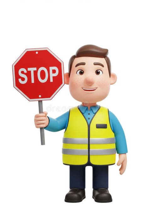 Animated Crossing Guard