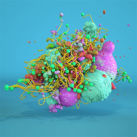 Daily Renders C D Octane Xparticles On Behance