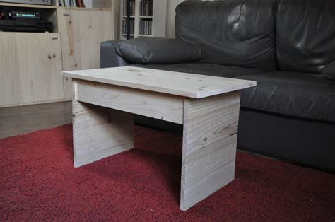 Diy Fabriquer Une Table Basse Simple Colin