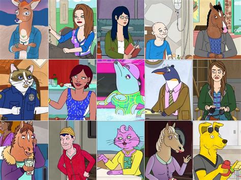 Bojack Horseman Characters