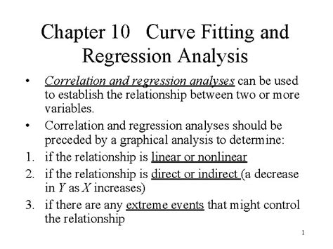 Chapter 10 Curve Fitting And Regression Analysis Correlation