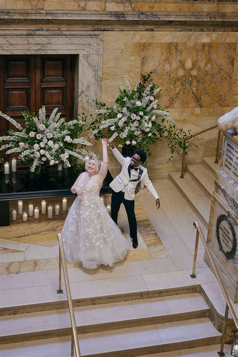 Two Educators Got Married At The Boston Public Library And Every Detail