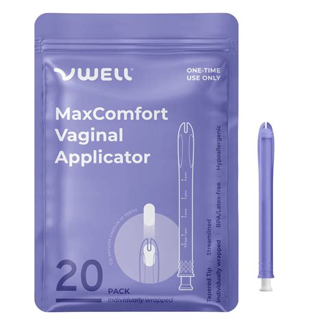 Maxcomfort Tapered Vaginal Rectal Suppository Applicator Fits All