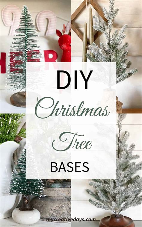 diy christmas tree bases my creative days