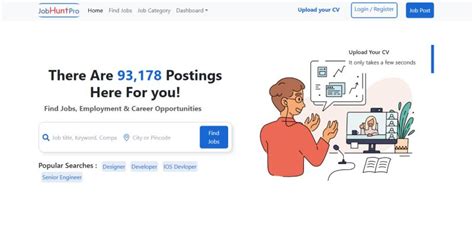 🚀 Jobhuntpro A React Based Responsive Webapp Explore Jobhuntpro A