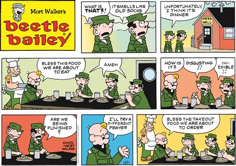 Beetle Bailey Comic Strip 2024 12 01 Comics Kingdom