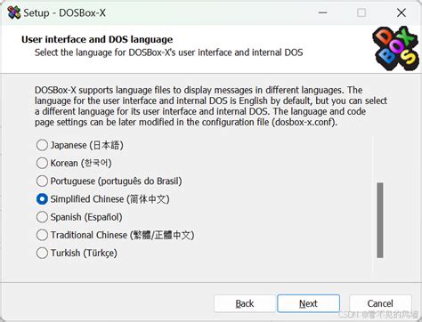 Dosbox X 安装指南 Csdn博客